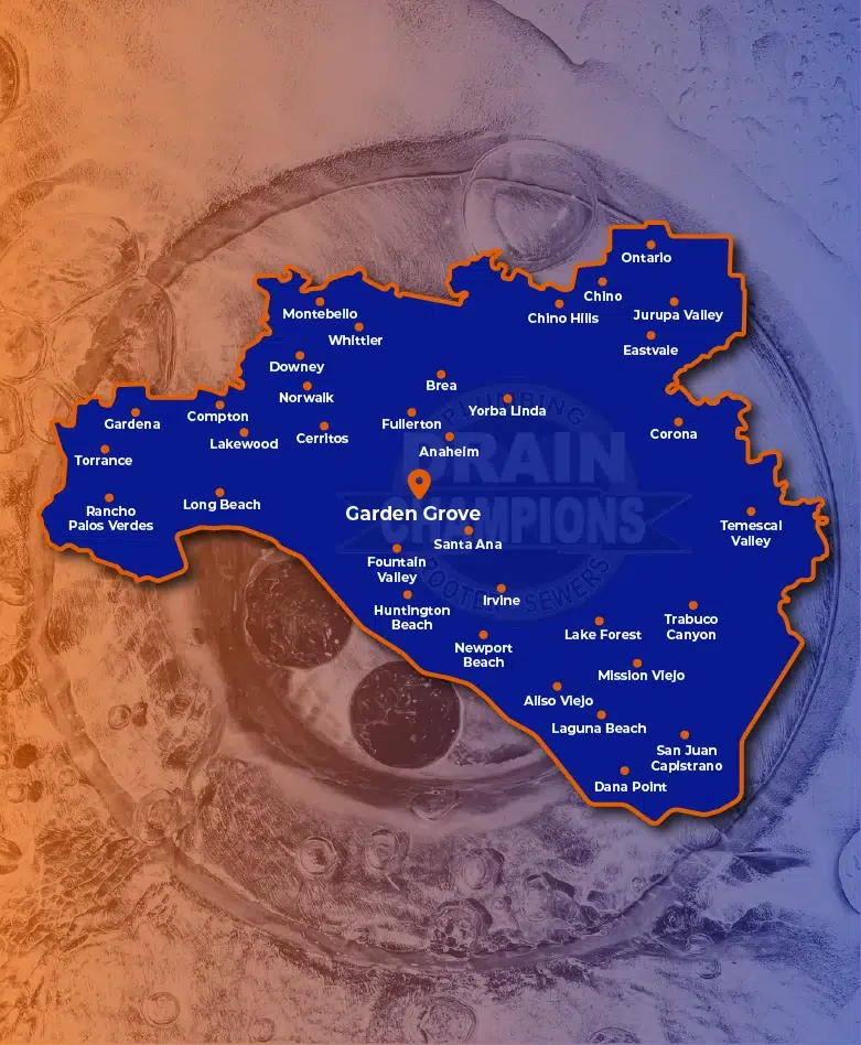 Service Area - Southern California - Drain Champions